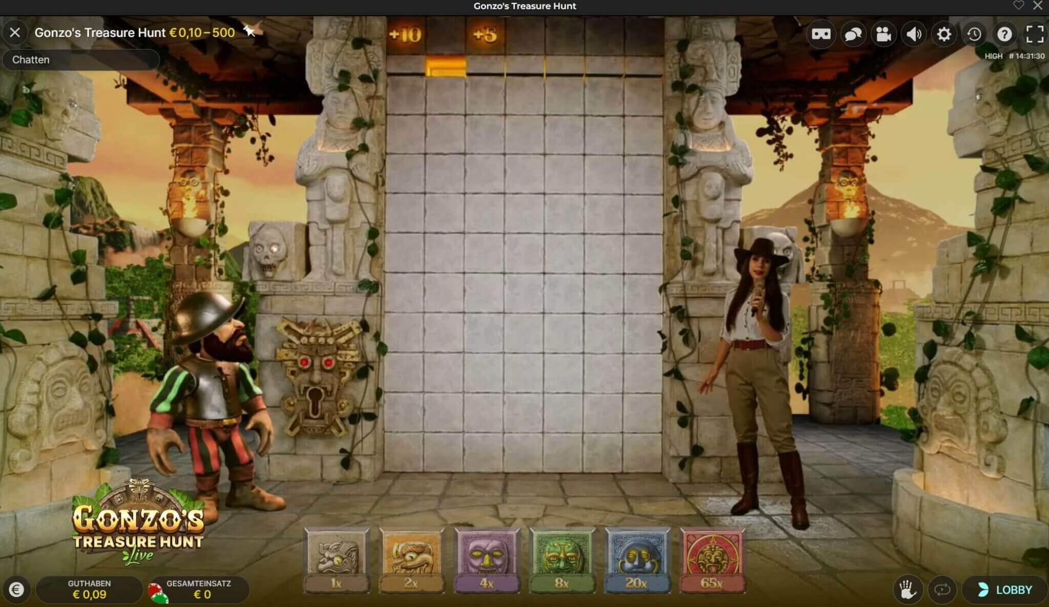 Gonzo’s Treasure Hunt – Evolutions Game-Show Meisterwerk